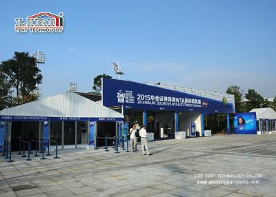 China Racing Tent Outdoor Event Tents / Tennis Tent with Luxury ABS Wall for sale