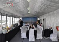 China 800 People Heavy Duty Big Aluminum Outdoor Event Tents Tent with White Roof Covers & Plain White Sidewalls for sale