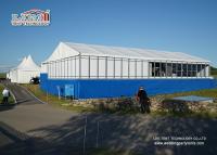 China 800 People Heavy Duty Big Aluminum Outdoor Event Tents Tent with White Roof Covers & Plain White Sidewalls for sale