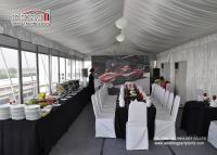 China Outdoor Party Catering Tent Commercial Party Tent with Luxury Glass Wall for sale