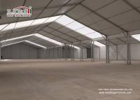 China 20X80m White Aluminum and PVC Warehouse Tent for Temporary Storage Structures for sale
