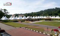 China 10X10m White Wedding Pagoda Tents With PVC Fabric for 100 People Weddings for sale