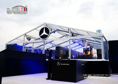 China Outdoor Aluminum Frame Event Tent With Clear Top For High Class New Product Launch for sale