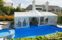 China Luxury Aluminum High Peak Wedding Marquee Tent for Parties and Weddings for sale