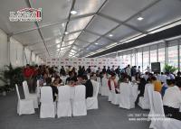 China White Decoration Wedding Marquee Tent Solid Wall For Conference Exhibition for sale