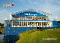 China Customized Durable Double Decker Tents With Glass Walls And ABS Walls for sale