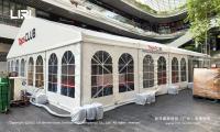 China Stainless Profile Outdoor Event Tents With PVC Sidewalls UV Resistant for sale