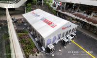 China Stainless Profile Outdoor Event Tents With PVC Sidewalls UV Resistant for sale