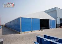 China Solid Sidewall Warehouse Tent , Aluminum Structure Long Life Span Building for sale