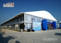 China 40m Width Dome Shape Aluminum and PVC Frame Tent with 8m Side Height for Outdoor Exhibition and Events for sale