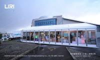 China Water Resistant Glass Wall Outdoor Event Tents 6061 Aluminium Profile for sale