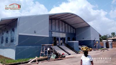 China 1000 People Big Arcum Aluminum Tent With White Roof Covers / Sidewalls for sale