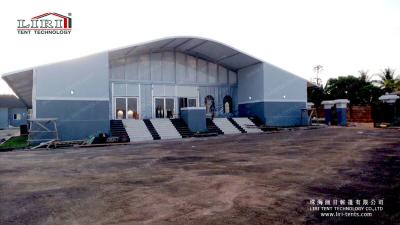 China 2000 People White Color Aluminum Outdoor Event Tents For Church Revival with ABS Sidewall Glass for sale