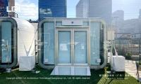 China Water Resistant Modular Box Glamping Tent For Event 30m2 Area for sale