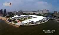 China Arcum Double Decker Tents and Marquees , Outdoor Event Tents for Promotion for sale