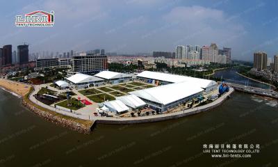 China Arcum Double Decker Tents and Marquees , Outdoor Event Tents for Promotion for sale