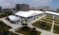 China Arcum Double Decker Tents and Marquees , Outdoor Event Tents for Promotion for sale