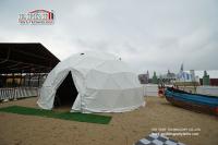 China Steel and PVC Geodesic Event Dome Tent for Beer Festival , geo shelter dome tent for sale