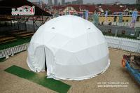 China Steel and PVC Geodesic Event Dome Tent for Beer Festival , geo shelter dome tent for sale