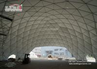China 25m Special Portable Geodesic Dome Tents , Transparent Pvc Dome Tent for Outdoor Party for sale