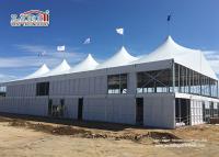 China 25M x 50M  Double Decker High Peak Tents with ABS Hard Wall for Beer Festival for sale