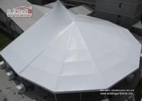 China Heavy Duty White High Peak Tents / Marquees , Clear Span Tents Structure For Event for sale