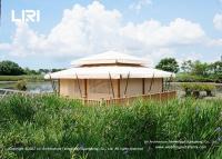 China Outdoor Waterproof Luxury Pattaya Glamping Hotel Tents Double Roof Design for sale