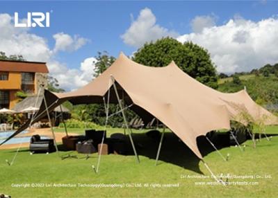 China Large Khaki Color 200 Seated Outdoor Stretch Tents for Carnival Wedding Beach Party for sale