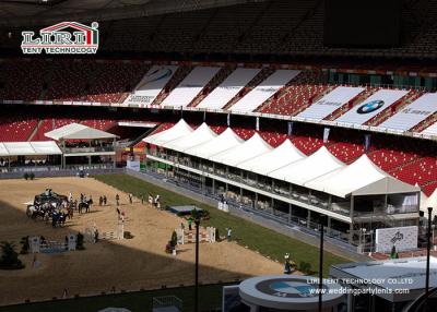 China 20M x 50M High Peak  Double Decker Tents with ABS Hard Wall for VIP luxury lounge for sale