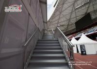 China 20M x 50M High Peak  Double Decker Tents with ABS Hard Wall for VIP luxury lounge for sale