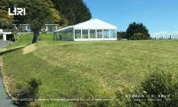 China Outdoor Event Party Transparent PVC Wedding Tent 100km/hour Wind Loading for sale