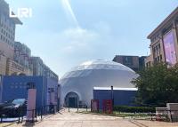 China 25m Outdoor Round Commercial Geodesic Dome Tents Spherical Show Canopy For Event for sale
