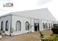 China 15m by 40m White PVC Waterproof Luxury Wedding Tents , White Wedding Reception Tent for sale