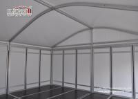 China Blockout PVC Roof Cover Sport Event Tents 15m Ridge Height Polygon Tent Waterproof for sale