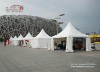 China Pagoda Tent / White Outdoor Event Tents with aluminum and PVC material for sale