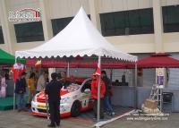 China Pagoda Tent / White Outdoor Event Tents with aluminum and PVC material for sale