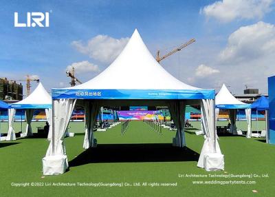 China White Removable Event Wedding Party Marquee Gazebo Pagoda Tent 10x10m for sale