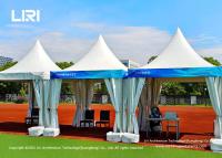 China White Removable Event Wedding Party Marquee Gazebo Pagoda Tent 10x10m for sale