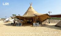 China Outdoor Event Large Tipi Tent Camping Tent Multifunctional for sale