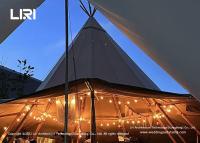 China Huge Tipi Tent For Outdoor Events Parties Wedding Receptions for sale