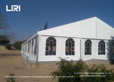 China Large Clear Span Waterproof White Marquee For Wedding and Ceremony for sale