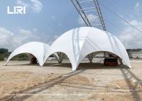China 8m Aluminum Crossover Outdoor Hexagonal Dome Frame Tents For Trade Show for sale