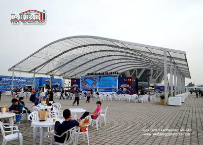 China Transparent Arch Top Marquee Tents for Outdoor Events , waterproof party Tents for sale