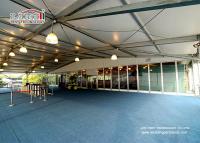 China UV Resistant PVC Roof Cover Sport Event Tents As VIP Grandstand / White Event Tent for sale