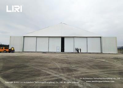 China Customized Aircraft Tents Strong Aluminum Structure Marquee Hangar Tents for sale