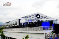 China Aluminum Alloy Frame Outdoor Event Tents Flame Retardant To DIN4102 B2 for sale