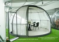 China 360 Degree Transparent PC Bubble Crystal Dome Tent Outdoor Leisure Restaurant House for sale