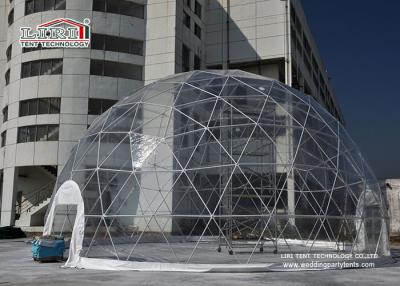China 7m Side Height Geodesic Dome Tents With Transparent Pvc  for Asian Carnival for sale