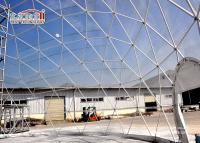 China 7m Side Height Geodesic Dome Tents With Transparent Pvc  for Asian Carnival for sale