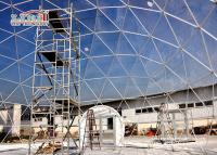 China 7m Side Height Geodesic Dome Tents With Transparent Pvc  for Asian Carnival for sale